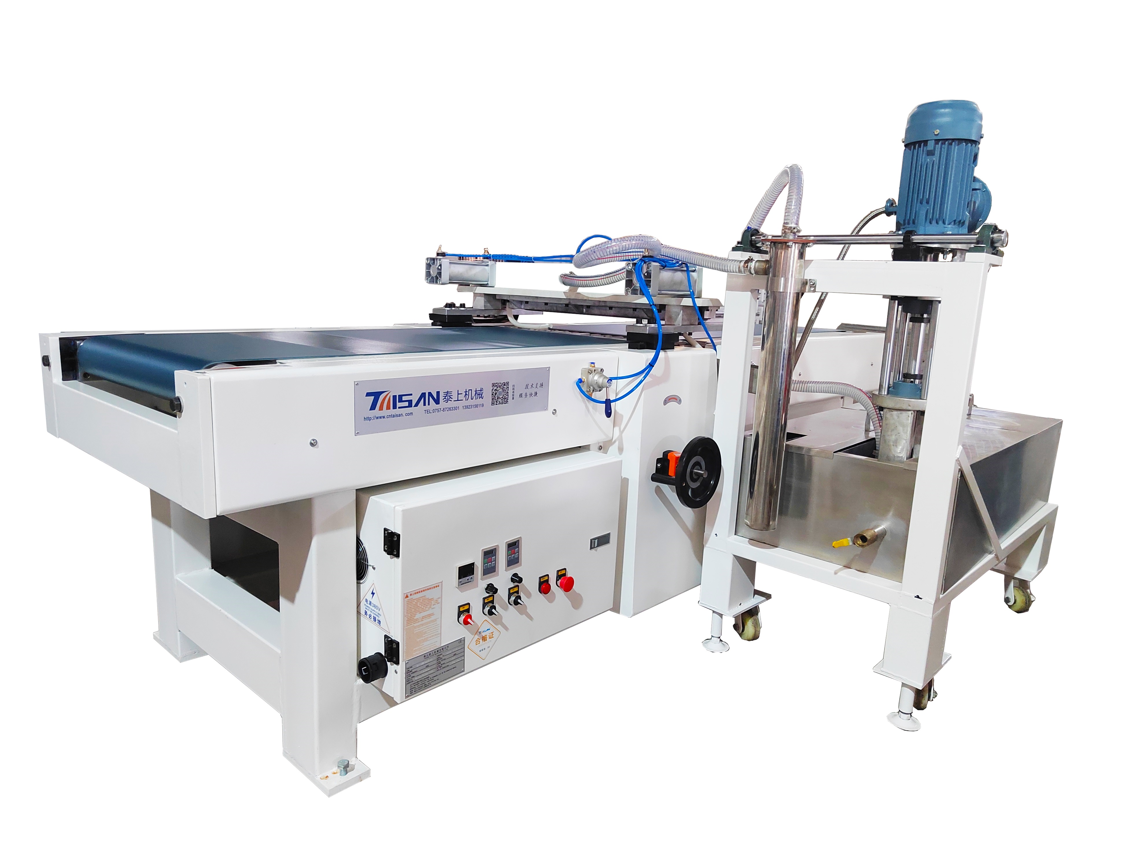 Installation and commissioning of the curtain coating machine - Foshan ...